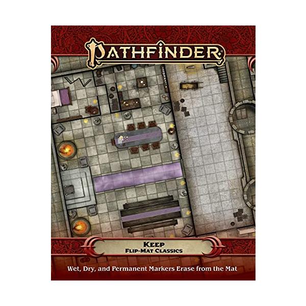 ボードゲーム 英語 アメリカ 海外ゲーム PZO31038 Pathfinder Flip-Mat Classics: Keep海外限定品を迅速輸入！5〜15営業日にて発送します。商品名（自動翻訳）：パスファインダー フリップマットクラシッ...