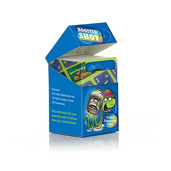 ボードゲーム 英語 アメリカ 海外ゲーム 97889 SNAKE OIL - The Silly Selling Party Game - Funny Group 3-10 Player Card Games - Fun Travel Ac...