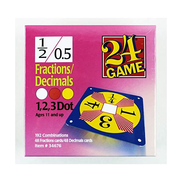 ボードゲーム 英語 アメリカ 海外ゲーム 34676 24 Game: Fractions/Decimals海外限定品を迅速輸入！5〜15営業日にて発送します。商品名（自動翻訳）：サンテックス・インターナショナル 24ゲーム分数/小数型番：...
