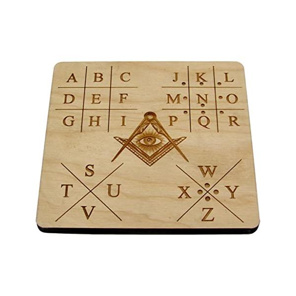 ボードゲーム 英語 アメリカ 海外ゲーム  Masonic Cipher Key Escape Room Prop海外限定品を迅速輸入！5〜15営業日にて発送します。商品名（自動翻訳）：メゾン・サイファー・キー・エスケープ・ルーム・プロップ...
