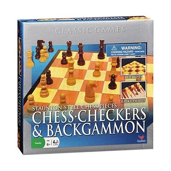 ボードゲーム 英語 アメリカ 海外ゲーム 2346 Cardinal Industries Chess/Checkers and Backgammon Set海外限定品を迅速輸入！5〜15営業日にて発送します。商品名（自動翻訳）：カーディナ...