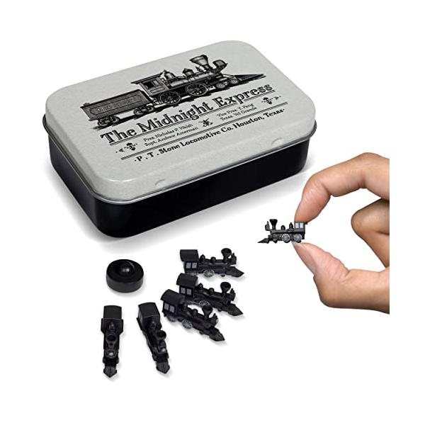 ボードゲーム 英語 アメリカ 海外ゲーム 92336 Midnight Express Deluxe Board Game Train Set | Player Pieces for Ticket to Ride and Other Adu...