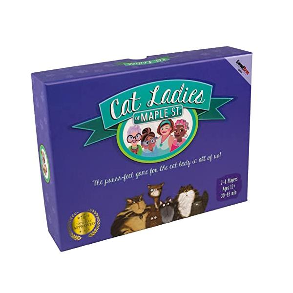 ボードゲーム 英語 アメリカ 海外ゲーム  Cat Ladies of Maple Street - New! - Fun Family-Friendly Board Game | Deck Building Card Game | Car...