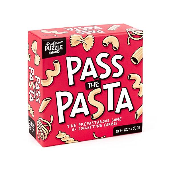ボードゲーム 英語 アメリカ 海外ゲーム PPG6910 Professor PUZZLE Pass The Pasta Games - Family Board Game of Strategy and Shape Collection....