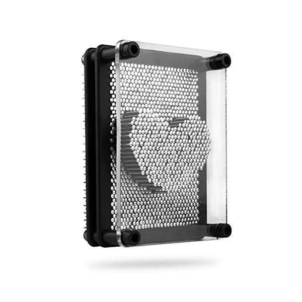 ボードゲーム 英語 アメリカ 海外ゲーム Pin Art 222 3D Pin Art Toy, Size 3.75” X 5” Unique Metal 3D Pin Art Board Impression Toy for Kids (...