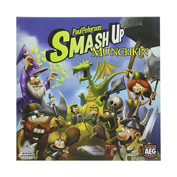 ボードゲーム 英語 アメリカ 海外ゲーム 5508AEG Smash Up Munckin Expansion - Board Game, Card Game, Fighters, Clerics, Fantasy and more, 2 ...