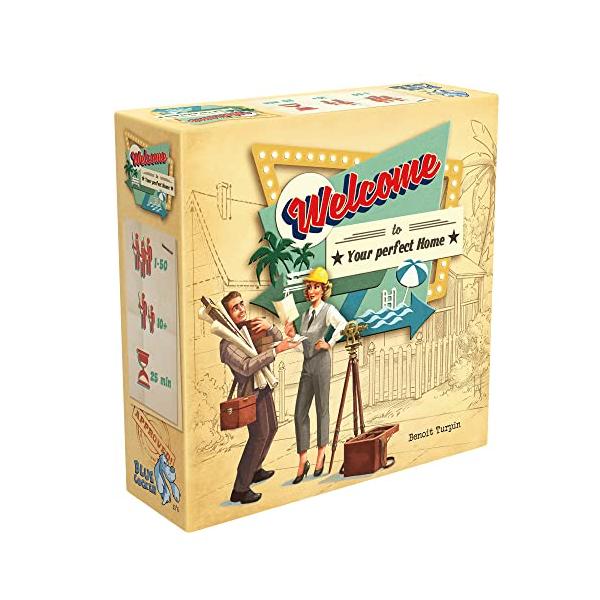 ボードゲーム 英語 アメリカ 海外ゲーム WT02012995BLU Welcome to... Your Perfect Home Board Game | City Building Strategy Game | Narrative ...