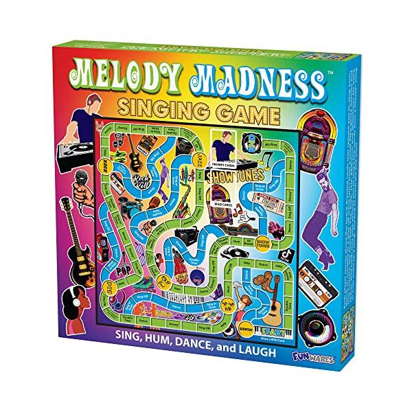 ボードゲーム 英語 アメリカ 海外ゲーム UTU3GI0294 Melody Madness, a Singing Game - Sing It or Shout It, Talent NOT Required, Family and Pa...