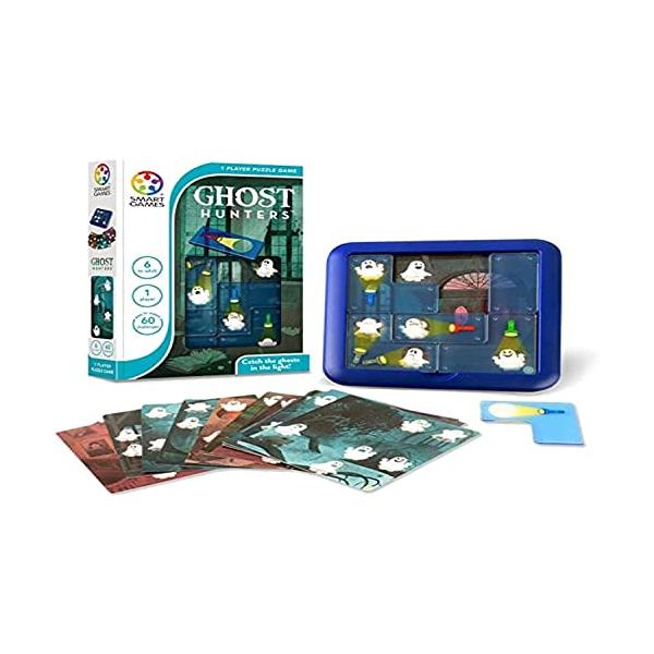 ボードゲーム 英語 アメリカ 海外ゲーム SG 433US SmartGames Ghost Hunters Logic Puzzle Game with 60 Glowing Challenges for Ages 6+海外限定品を迅速輸...