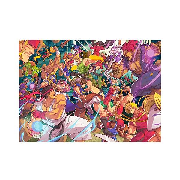 ジグソーパズル 海外製 アメリカ 72539 Street Fighter Time for Battle 1000-Piece Jigsaw Puzzle for Adults | Brain Teaser, Educational De...