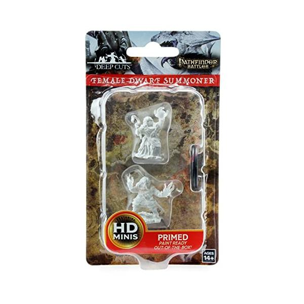 ボードゲーム 英語 アメリカ 海外ゲーム WK73543 Pathfinder Battles Deep Cuts Unpainted Miniatures: Wave 7: Female Dwarf Summoner海外限定品を迅速輸入！...