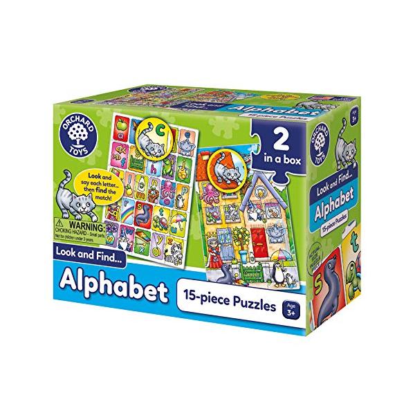 ボードゲーム 英語 アメリカ 海外ゲーム 33050 Orchard Toys Look &amp; Find Alphabet Learning - Fun Educational Game海外限定品を迅速輸入！5〜15営業日にて発送しま...