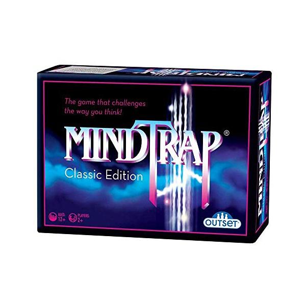 ボードゲーム 英語 アメリカ 海外ゲーム 37090 Outset Media MindTrap Classic Edition Game of Puzzles, Mysteries, Conundrums and Trick Questi...