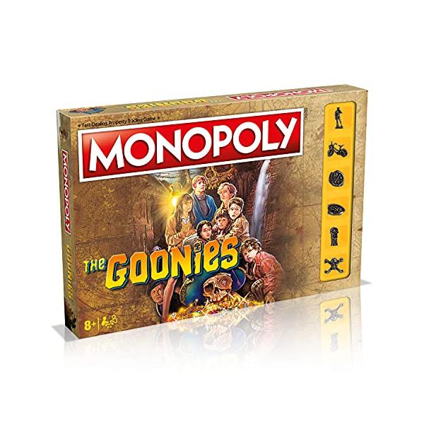 ボードゲーム 英語 アメリカ 海外ゲーム WM01390-EN1-6 Winning Moves The Goonies Monopoly Board Game, Join Mikey, Brand, Andy, Mouth, Data, ...