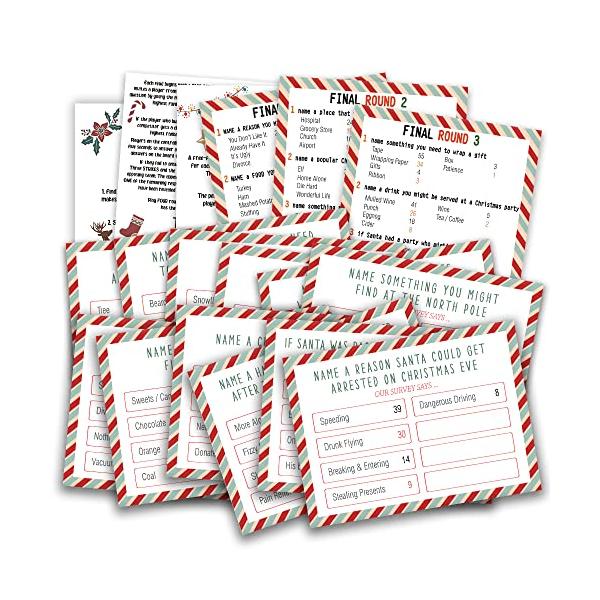 ボードゲーム 英語 アメリカ 海外ゲーム  Christmas Friendly Feud Quiz, Baby Shower Game Night, Christmas Party Game, Family Activity, Feud ...