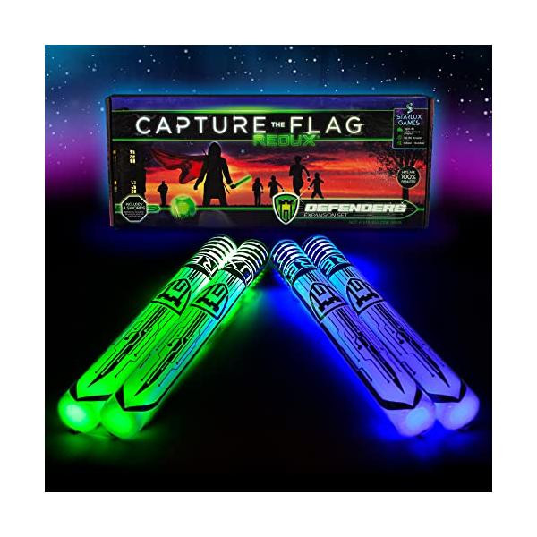 ボードゲーム 英語 アメリカ 海外ゲーム 702338116360 Soft, Light-Up Foam Toy Swords for Kids | Set of 4, 15” | Glow in the Dark Sabers | Co...
