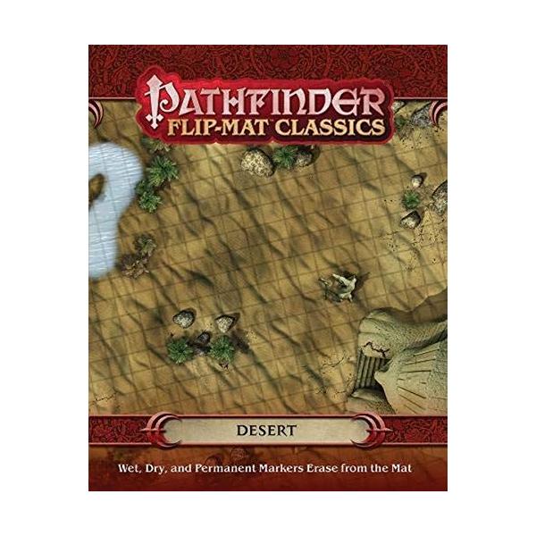 ボードゲーム 英語 アメリカ 海外ゲーム JUL183068 Pathfinder Flip-Mat Classics: Desert海外限定品を迅速輸入！5〜15営業日にて発送します。商品名（自動翻訳）：Paizo Flip-Mat Cl...