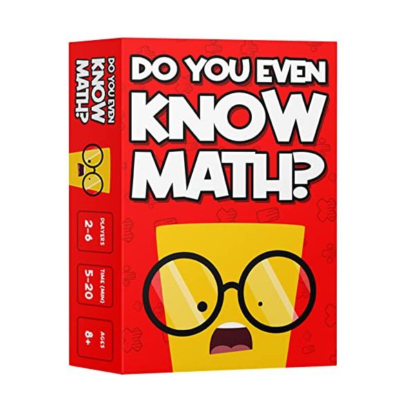 ボードゲーム 英語 アメリカ 海外ゲーム  Do You Even Know Math? The Ultimate Mental Math Game for Kids 8+, Teens and Adults海外限定品を迅速輸入！5〜15営...