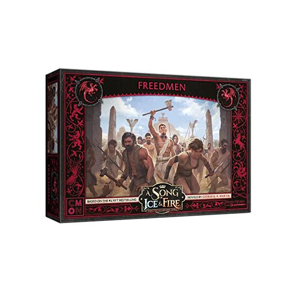 ボードゲーム 英語 アメリカ 海外ゲーム Zubeh?r A Song of Ice and Fire Tabletop Miniatures Freedmen Unit Box - Brave Liberated Souls of Wes...