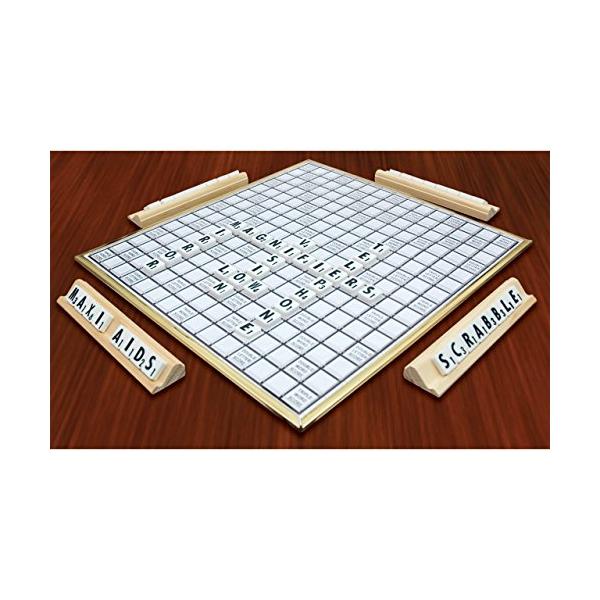 ボードゲーム 英語 アメリカ 海外ゲーム  Deluxe Scrabble for Low Vision海外限定品を迅速輸入！5〜15営業日にて発送します。商品名（自動翻訳）：ロービジョンのためのデラックススクラブル型番：海外サイズ：1 C...