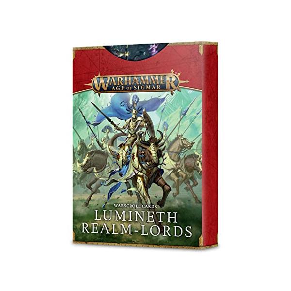 ボードゲーム 英語 アメリカ 海外ゲーム 60050210003 Games Workshop - Age of Sigmar - Warscrolls: Lumineth Realm-Lords (2022 Edition)海外限定品を迅...