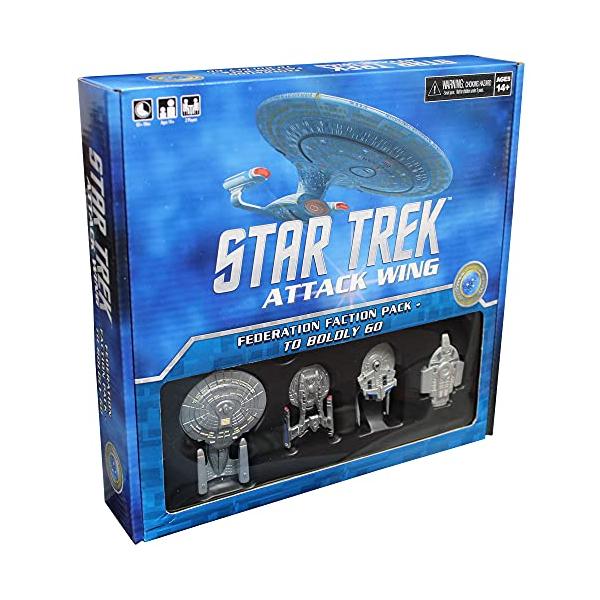 ボードゲーム 英語 アメリカ 海外ゲーム WZK73307 WizKids Star Trek: Attack Wing Federation Faction Pack- to Boldly Go…海外限定品を迅速輸入！5〜15営業日にて発...