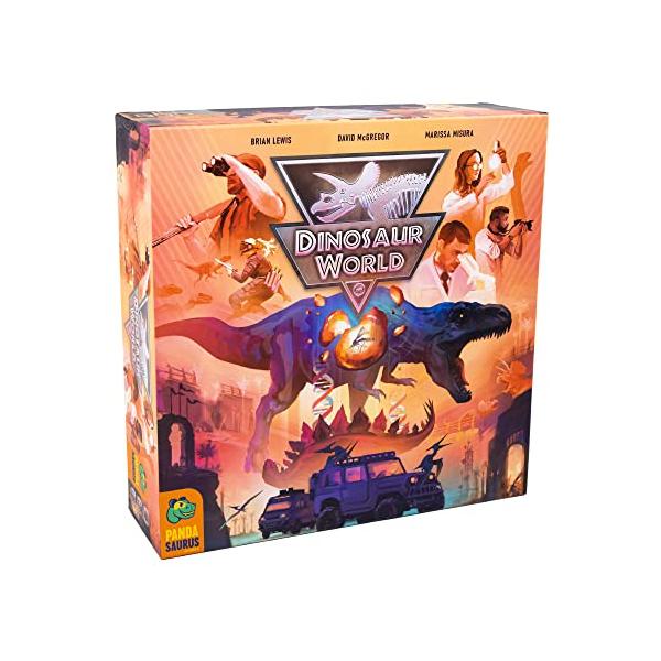 ボードゲーム 英語 アメリカ 海外ゲーム PAN202106 Dinosaur World Board Game Draft, Build, and Explore Your Dino Park for Victory! Strategy ...