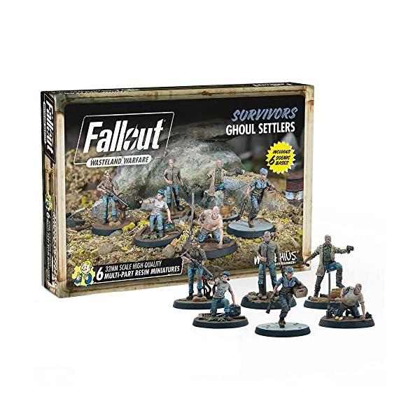 ボードゲーム 英語 アメリカ 海外ゲーム MUH052284 Modiphius Entertainment Fallout Wasteland Warfare: Survivors - Ghoul Settlers (The Slog) ...