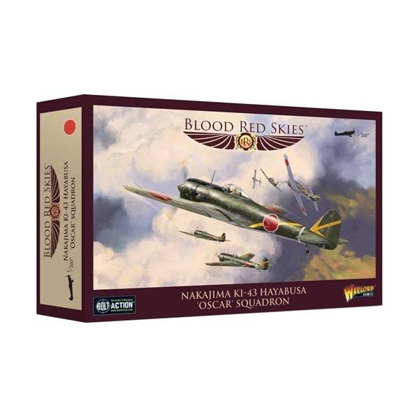 ボードゲーム 英語 アメリカ 海外ゲーム 775101006 Warlord Blood Red Skies Nakajima KI-43 Hayabusa Oscar Squadron 1:200 WWII Mass Air Combat...