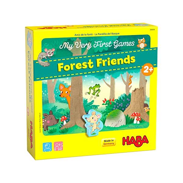 ボードゲーム 英語 アメリカ 海外ゲーム 306606 HABA My Very First Games: Forest Friends ? 3D Matching &amp; Memory Kids Games for Toddlers,...