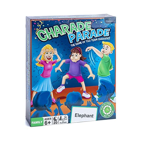ボードゲーム 英語 アメリカ 海外ゲーム CG0332 Continuum Games Charade Parade - The Game of Tag Team Charades, Fun Game for Families and Fr...