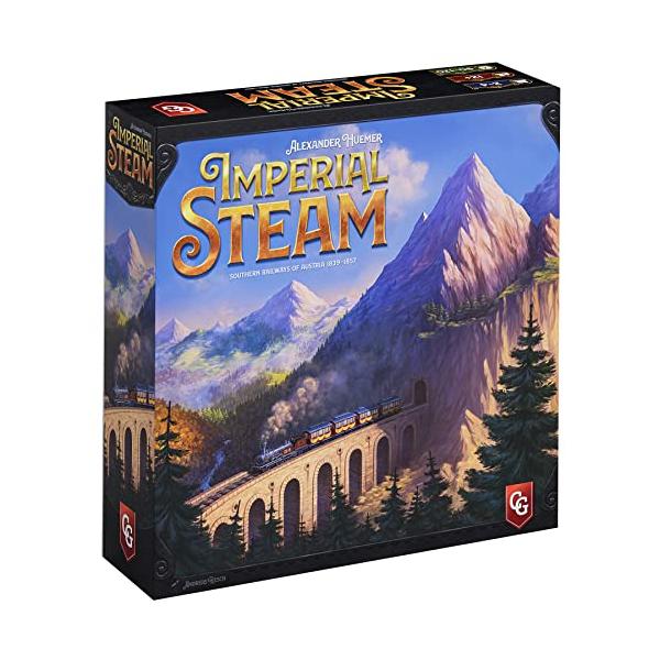 ボードゲーム 英語 アメリカ 海外ゲーム CAS-IS101 Capstone Games: Imperial Steam, Strategy Board Game, Plan, Build and Expand Your Railway ...