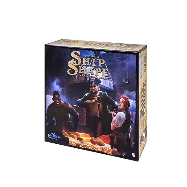 ボードゲーム 英語 アメリカ 海外ゲーム CLP136 Strategy Board Games Bidding Game Calliope ShipShape Mixed Colors From the Makers of Tsuro a...