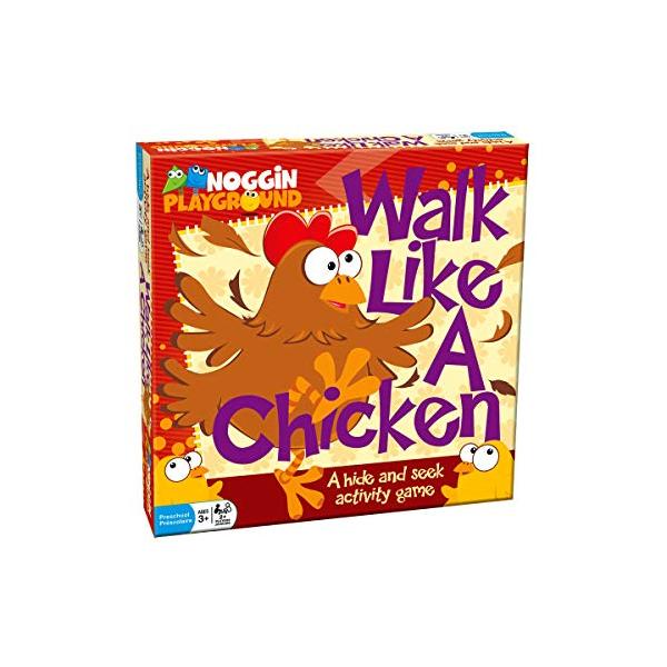ボードゲーム 英語 アメリカ 海外ゲーム COBBLE HILL Walk Like A Chicken - No Reading Required, Hide &amp; Seek Role-Playing Activity Game, ...