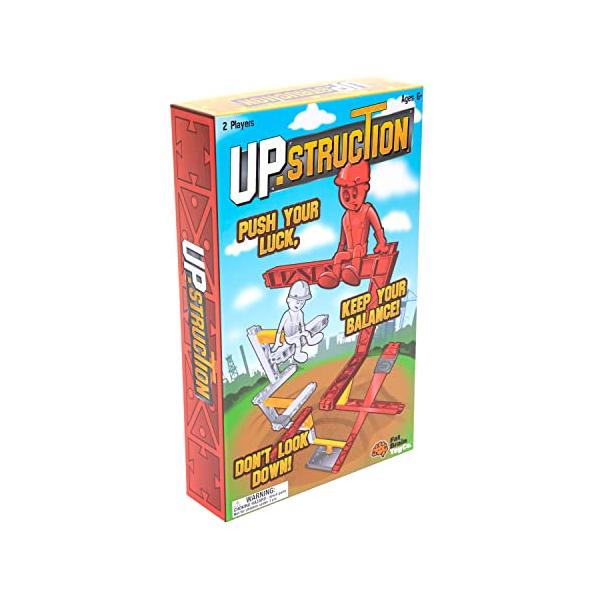 ボードゲーム 英語 アメリカ 海外ゲーム FA365-1 Fat Brain Toys Upstruction - 2-Player Game of Building Without Tumbling, Ages 8+海外限定品を迅速輸入！...