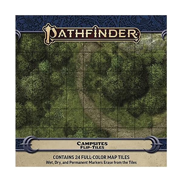 ボードゲーム 英語 アメリカ 海外ゲーム PZO4095 Pathfinder Flip-Tiles: Campsites海外限定品を迅速輸入！5〜15営業日にて発送します。商品名（自動翻訳）：パスファインダー フリップタイルズキャンプ場型...