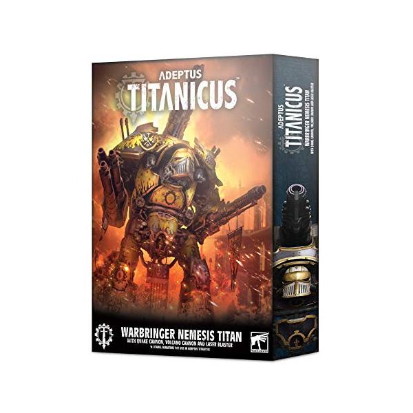 ボードゲーム 英語 アメリカ 海外ゲーム 400-34 Games Workshop Adeptus Titanicus: Warbringer Nemesis Titan with Quake Cannon海外限定品を迅速輸入！5〜15営...