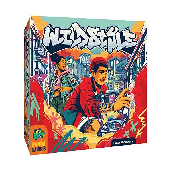 ボードゲーム 英語 アメリカ 海外ゲーム PAN-202125 Wildstyle Board Game - Tag the City and Claim Your Turf in This Exciting Strategy Game! ...
