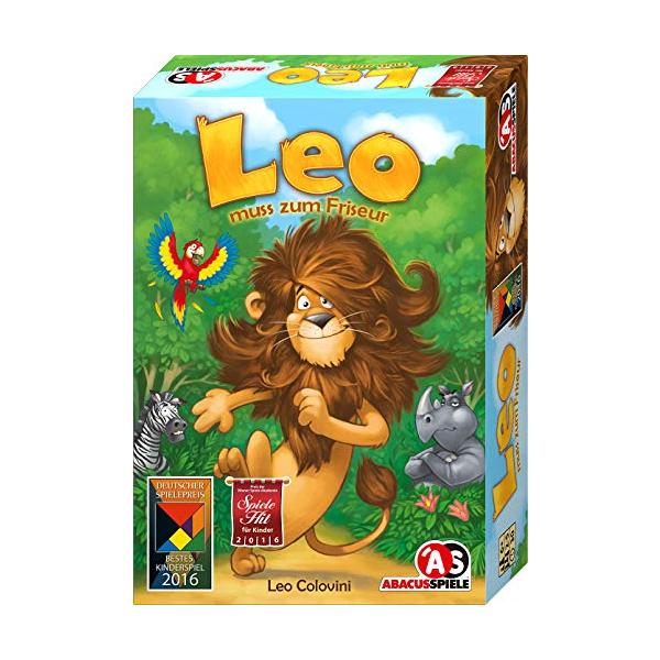 ボードゲーム 英語 アメリカ 海外ゲーム 04161 Abacus Spiele ABA04161 Leo muss Zum Friseur Nominiert Kinderspiel 2016" Game海外限定品を迅速輸入！5〜15営業...