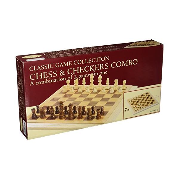 ボードゲーム 英語 アメリカ 海外ゲーム 905 Classic Game Collection Deluxe Staunton Wood Chess and Checker Set海外限定品を迅速輸入！5〜15営業日にて発送します。商品名...