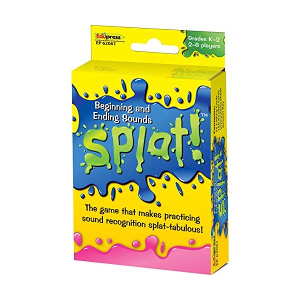 ボードゲーム 英語 アメリカ 海外ゲーム EP62061 Teacher Created Resources Beginning and Ending Sounds Splat? Game Grades K-2 (EP62061)海外限定品...