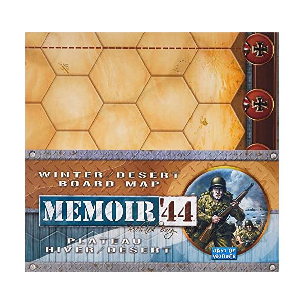 ボードゲーム 英語 アメリカ 海外ゲーム dow 7304 Memoir '44 Winter-Desert Map EXPANSION - Expand Your Battlefield Horizons! Strategy Game f...