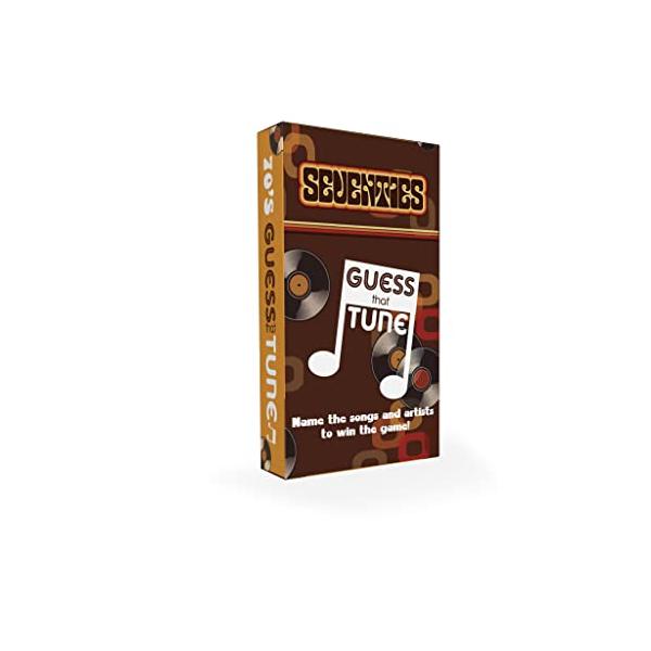 ボードゲーム 英語 アメリカ 海外ゲーム GA3052 Boxer Gifts Seventies Guess That Tune Music Card Games for Adults and Families | Song Lyrics...