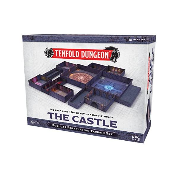 ボードゲーム 英語 アメリカ 海外ゲーム GF9TFD01 Gale Force Nine Tenfold Dungeon: The Castle - Modular Roleplaying Terrain Set &amp; 5e RPG...