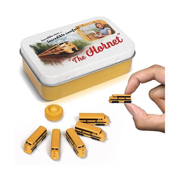 ボードゲーム 英語 アメリカ 海外ゲーム 92334 Hornet Deluxe Board Game Train Set | Player Pieces for Ticket to Ride and Other Adult, Family...