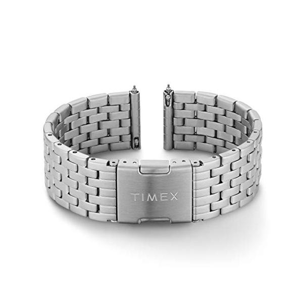 腕時計 タイメックス レディース TW7C61800 Timex 20mm Stainless Steel Quick-Release Bracelet ? Silver-Tone with Deployment Clasp海外限定品を迅速...