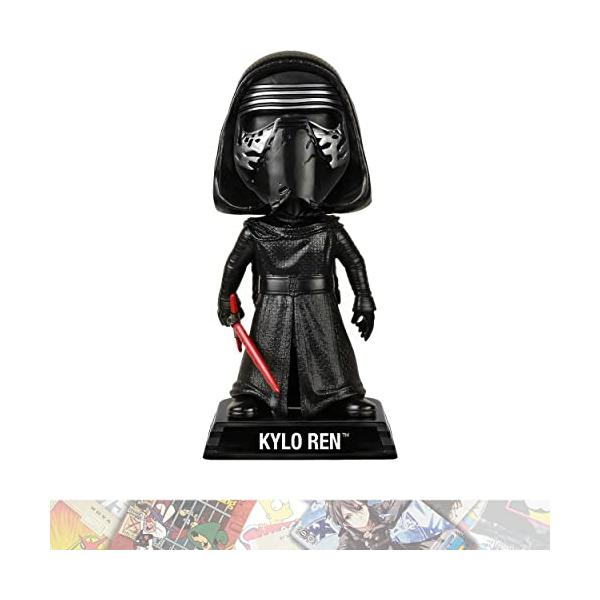 ファンコ FUNKO フィギュア 人形 アメリカ直輸入 ボブルヘッド BOBBLEHEAD ポップカルチャー 06244 Funko Kylo R?e?n?: Wobblers Bobble Head Figure Bundle with ...