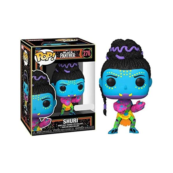 ファンコ FUNKO フィギュア 人形 アメリカ直輸入 ボブルヘッド BOBBLEHEAD ポップカルチャー 66332 Pop! Black Panther 276 - Shuri Blacklight Target Exclusive海...