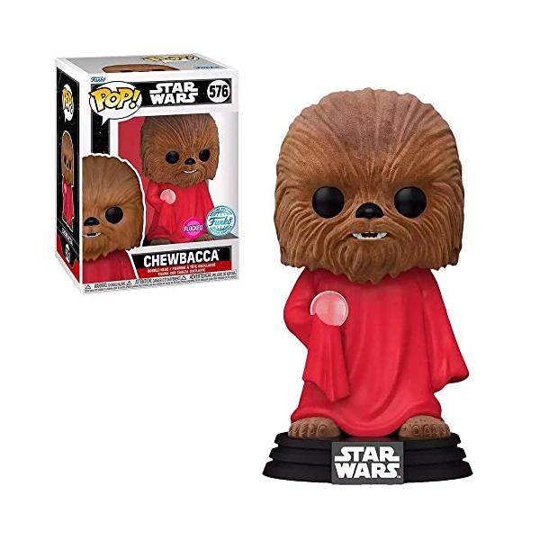 ファンコ FUNKO フィギュア 人形 アメリカ直輸入 ボブルヘッド BOBBLEHEAD ポップカルチャー 66485 Funko Pop! Disney Star Wars - Chewbacca with Dress (Flocked...