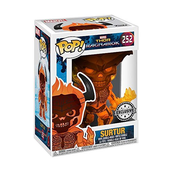 ファンコ FUNKO フィギュア 人形 アメリカ直輸入 ボブルヘッド BOBBLEHEAD ポップカルチャー 13774-PX-1U4 Funko Pop! Marvel Thor Ragnarok Surtur #252海外限定品を迅速輸...